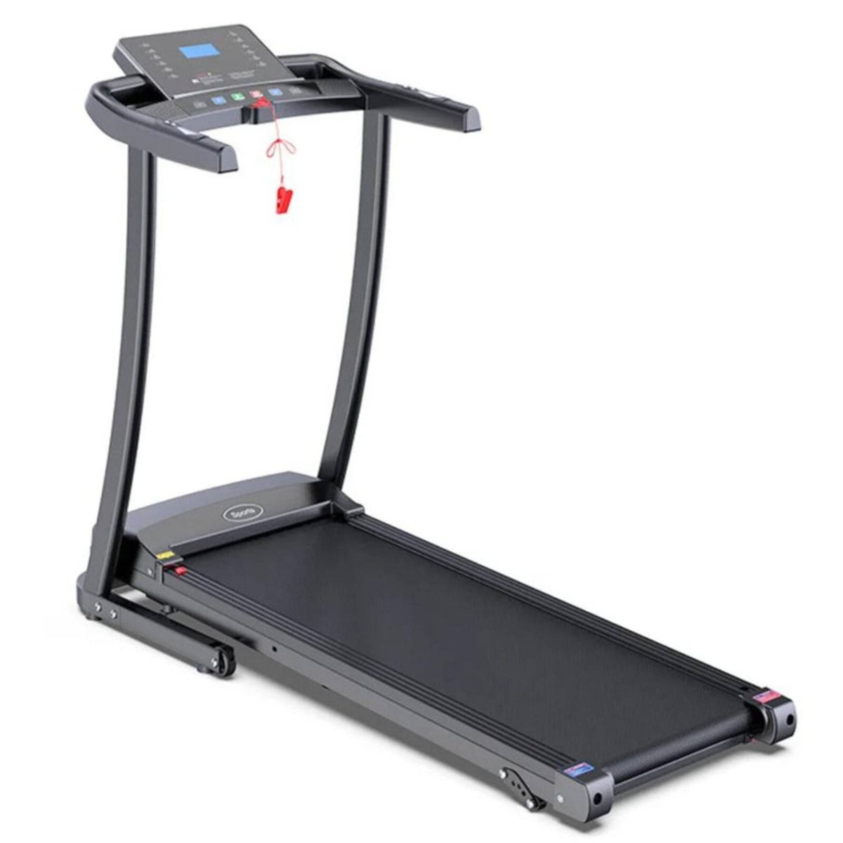 Foldable Treadmill with Three Levels of Slope Adjustment and Silent ...