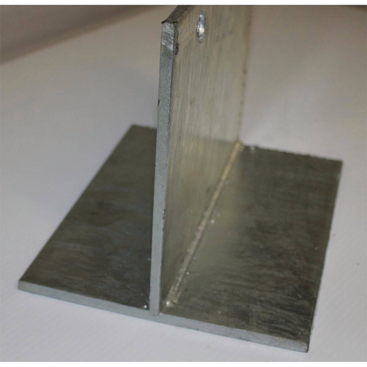 Treco Steel 2700 x 200 x 200 x 8/6mm Galvanised T Section Lintel ...