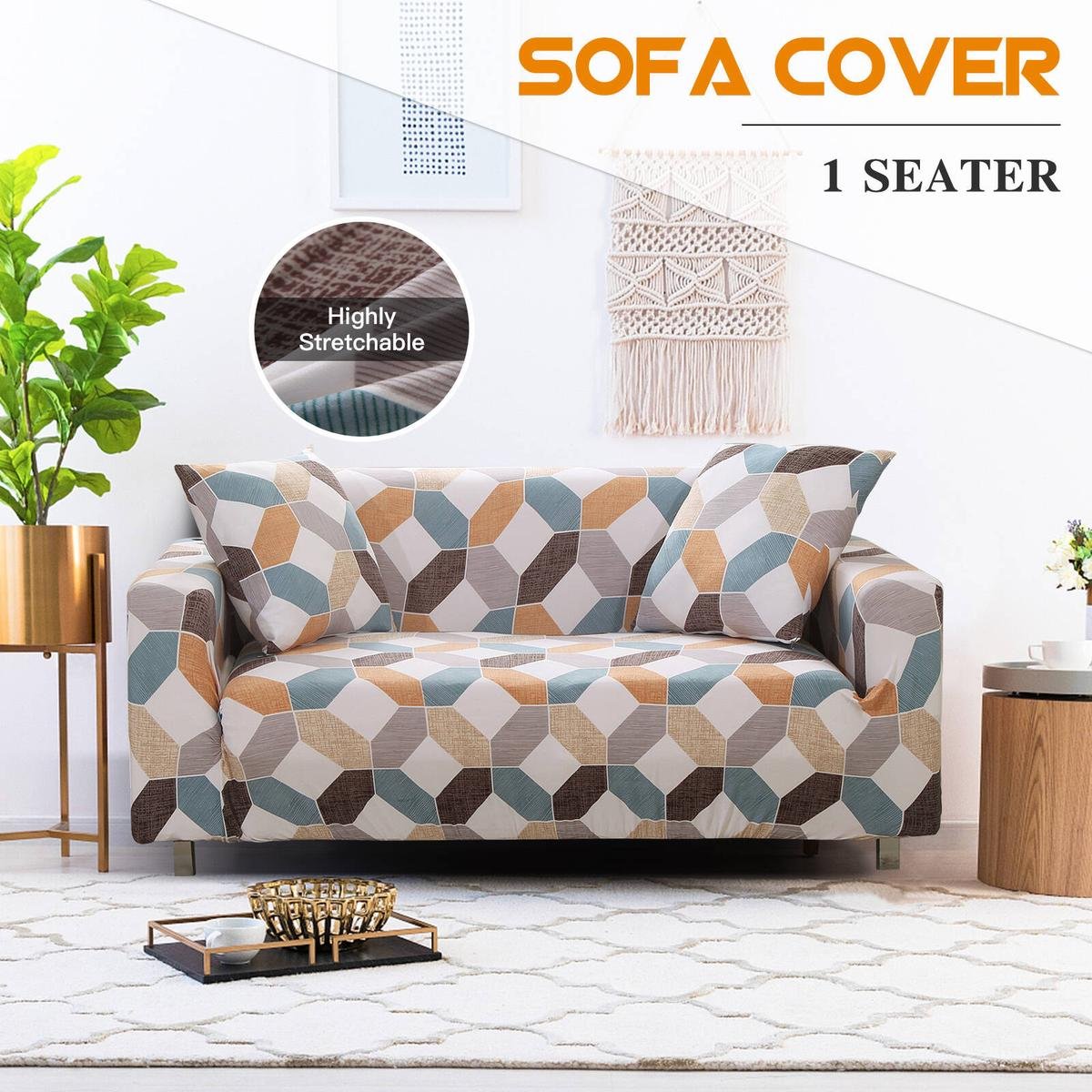 Advwin 1-seat Chair Cover Sofa Covers Chair Cover Stretch Slipcover for ...