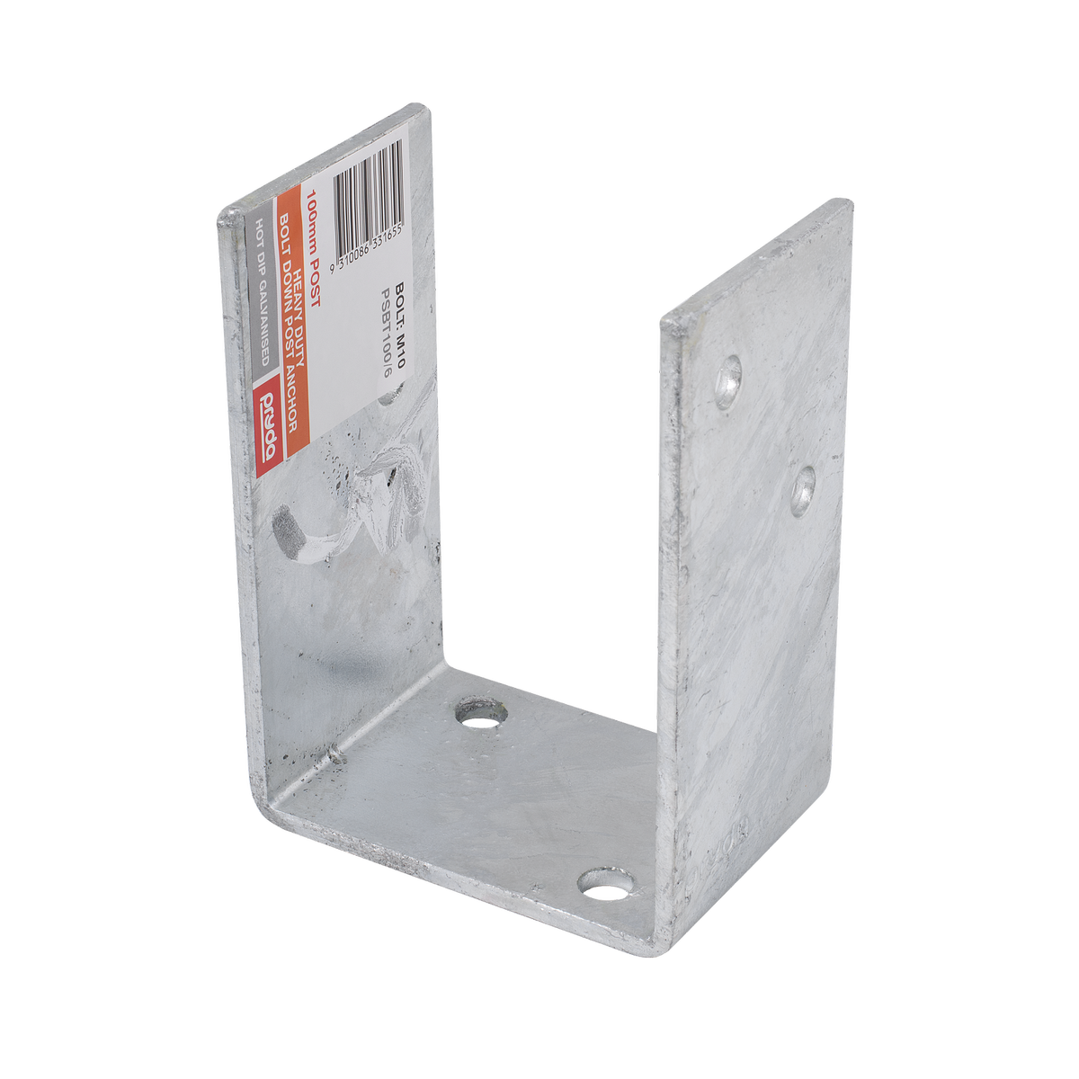 Pryda 100mm M10 Heavy Duty Bolt Down Post Anchor - Bunnings Australia