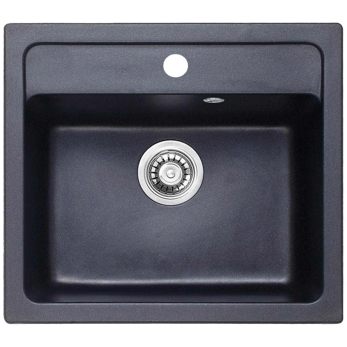 SINX Black Noir Single Bowl Sink 570C - Bunnings New Zealand
