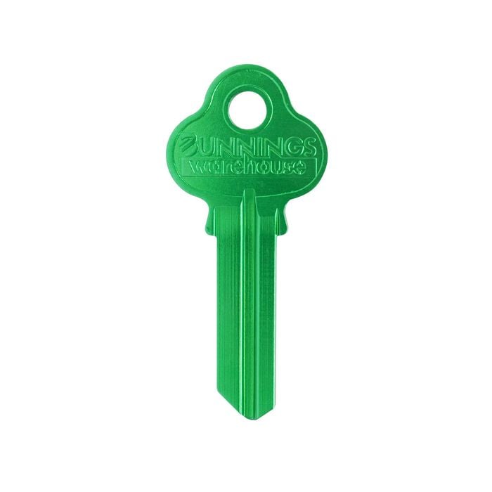 EHI LW4 Green Blank Key - Bunnings Australia