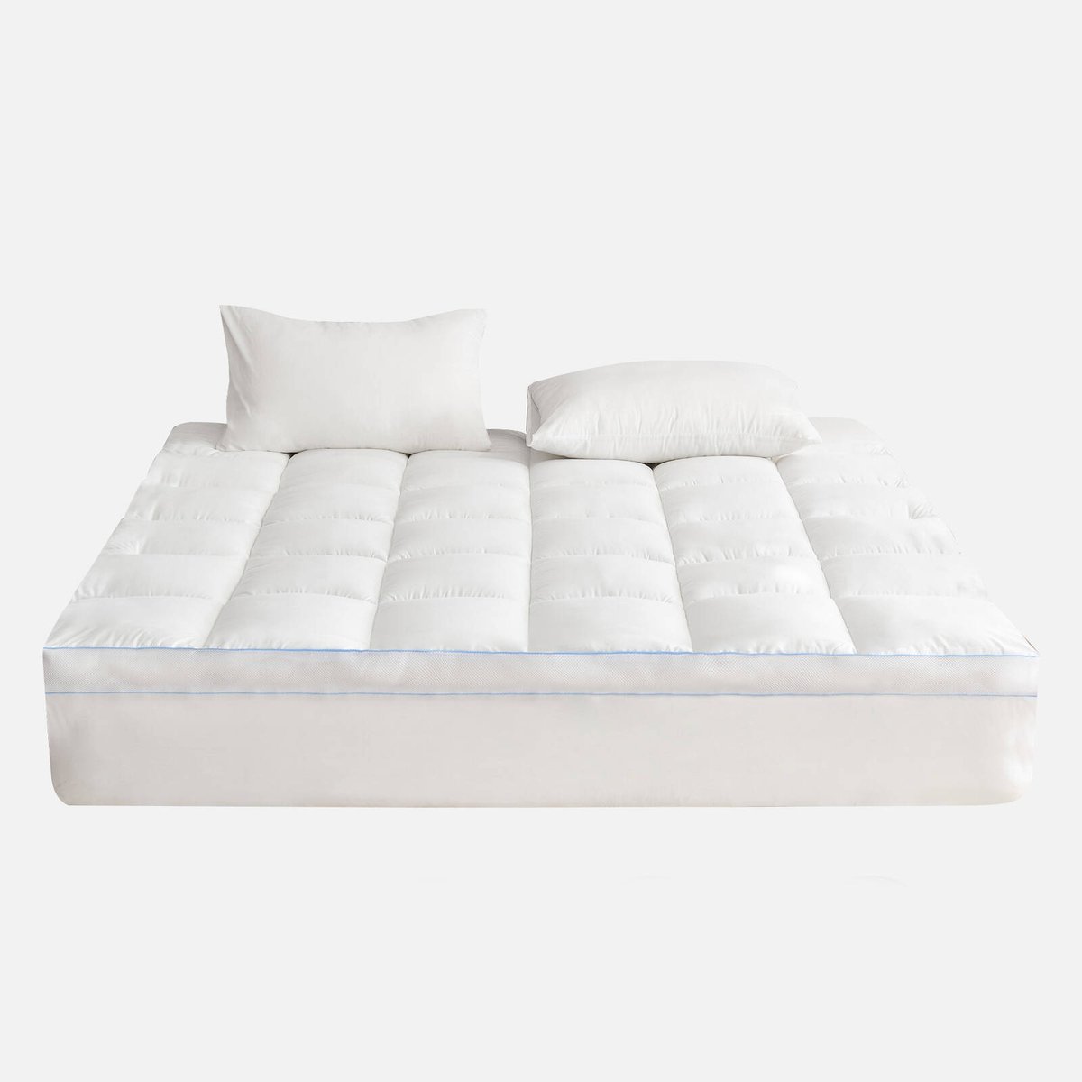 LINENOVA 1500GSM Bamboo Mattress Topper 45cm - Queen - Bunnings Australia