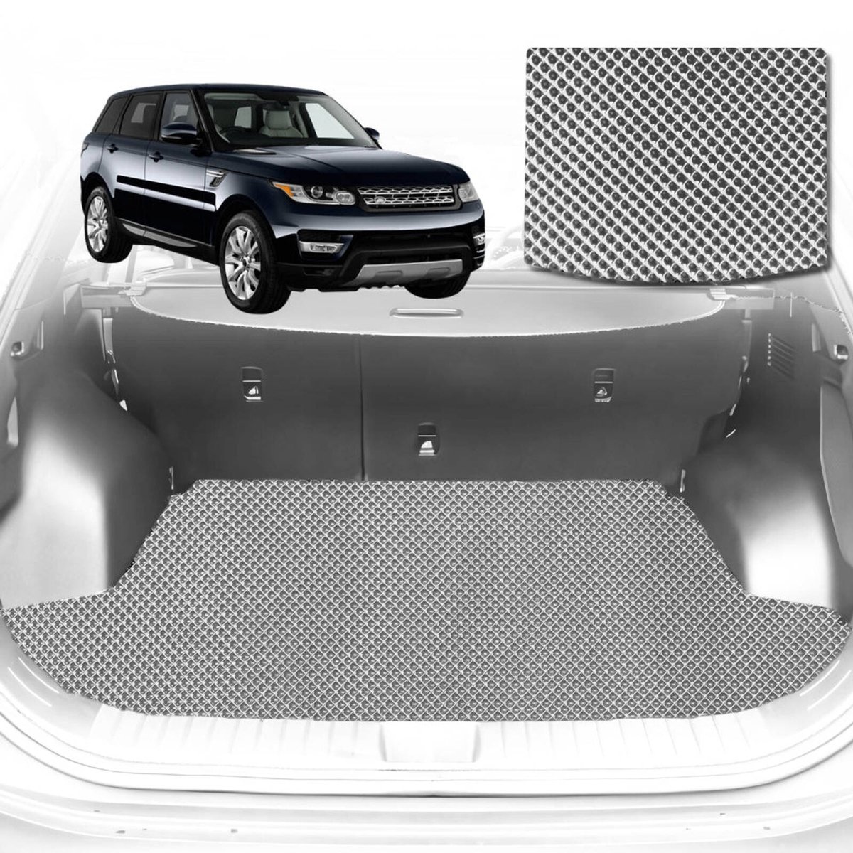 6D Diamond Car Boot Mat for Land Rover Range Rover Sport L4942014 ...