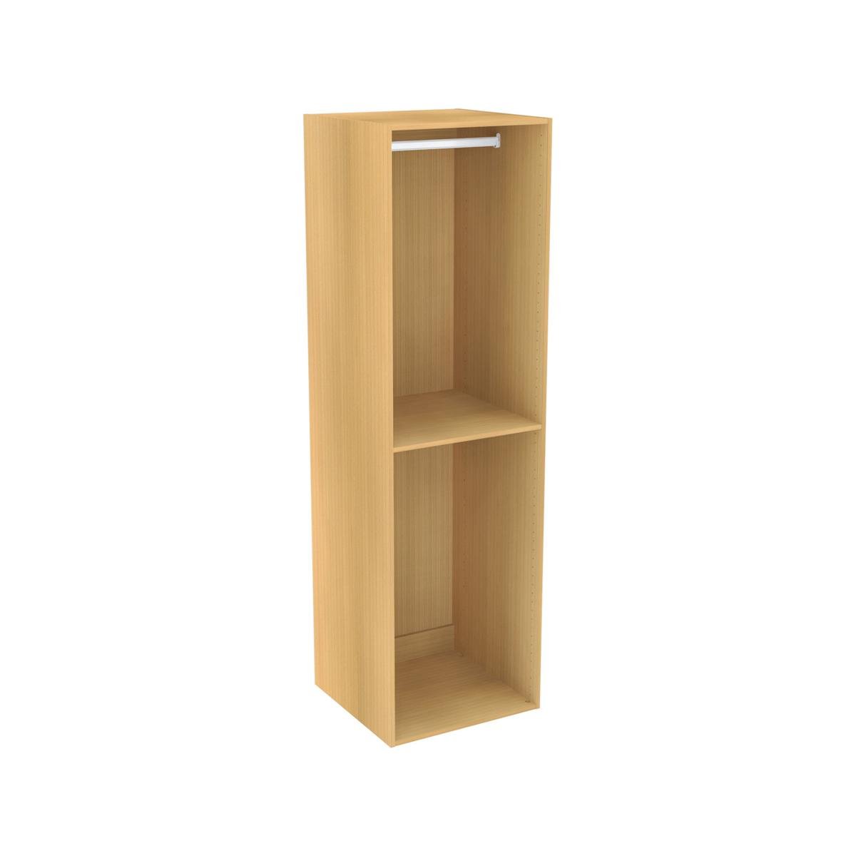 Lugna 2048 x 600 x 580mm Sand Double Hanging Robe Insert - Bunnings ...