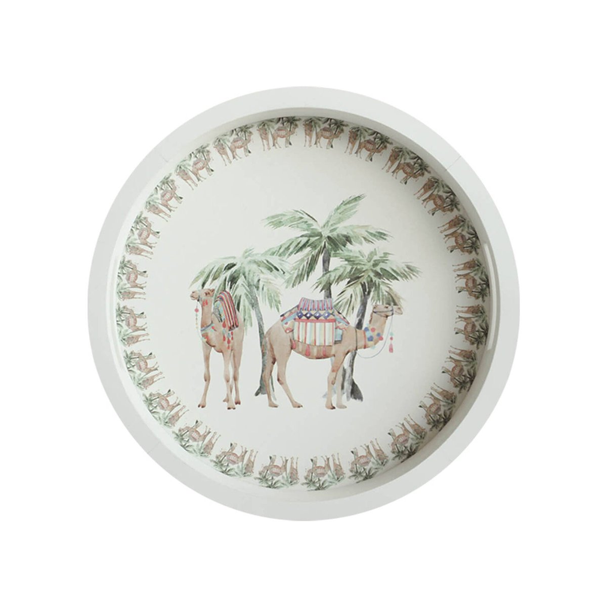 Rayell Tray Oasis Camels White 40x40x6cm Serving Tray - Bunnings Australia