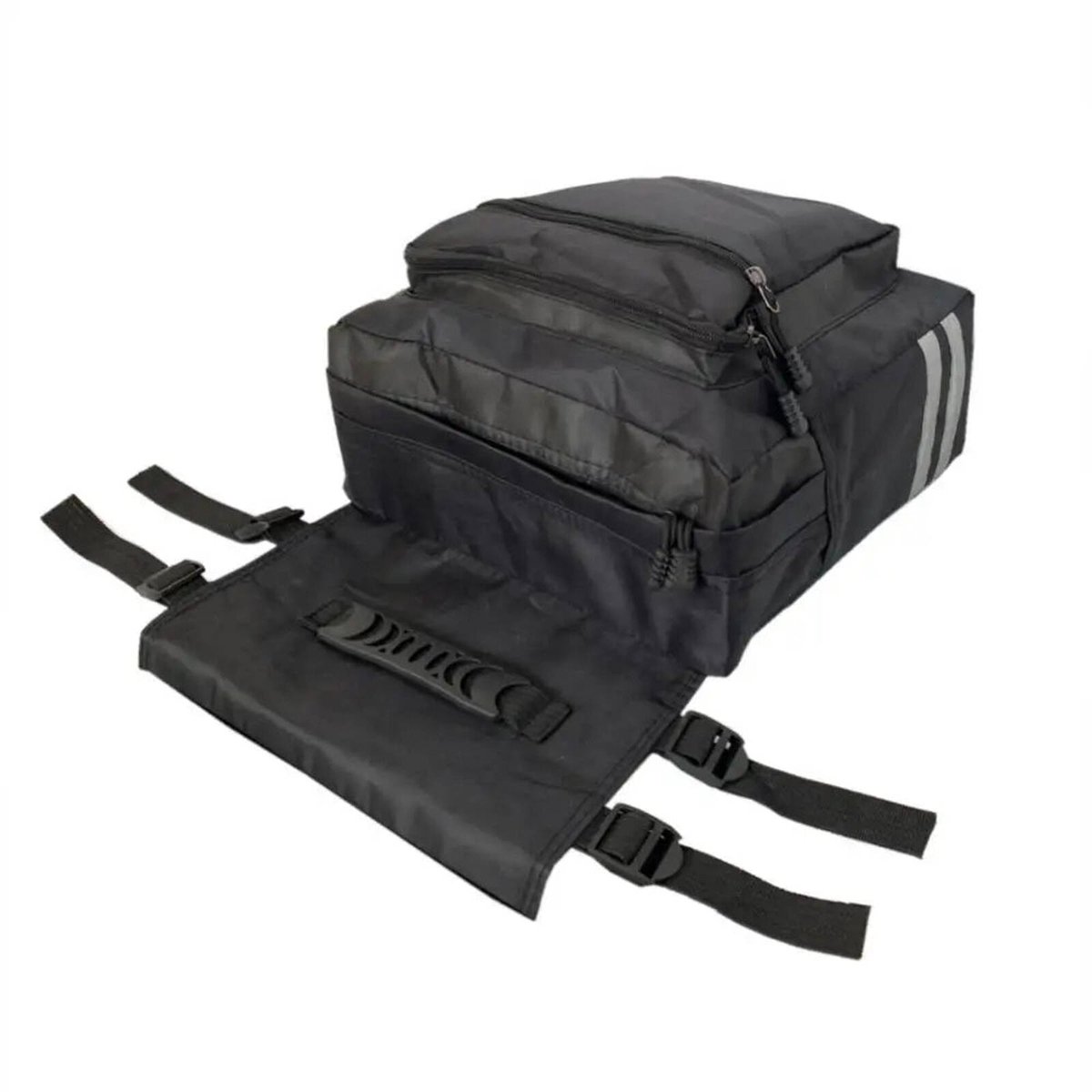 NNEOBA 25L Canvas Carrier Bag Rear Rack Trunk Bike Luggage Back Seat ...