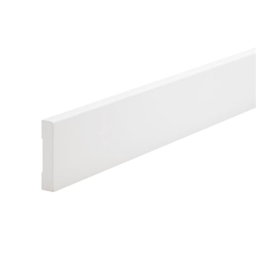 92 x 18mm 5.4m Moulding White Pine FJ Primed Pencil Round - Bunnings ...