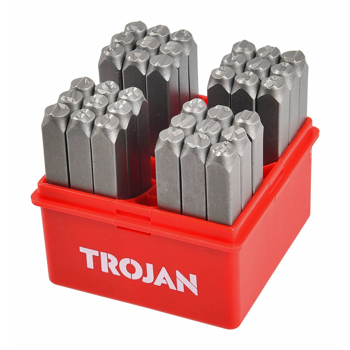 Trojan 36pc Letter & Number Stamp Set - Bunnings Australia