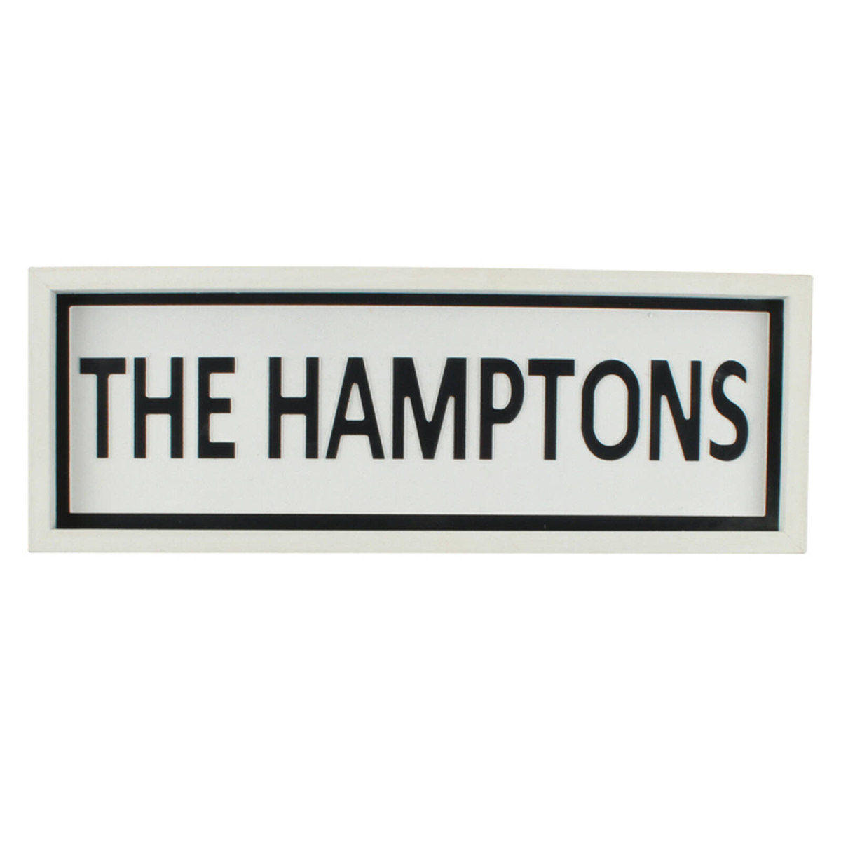 Maine & Crawford Hume Wood 45x17cm The Hamptons Sign - Bunnings Australia