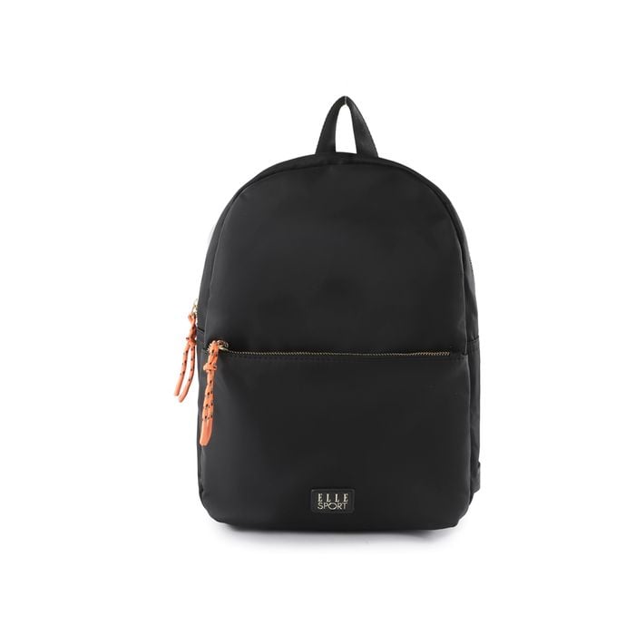 Elle Women's Backpack Bag w/ Contrast Detail 18x23x41cm Black ...