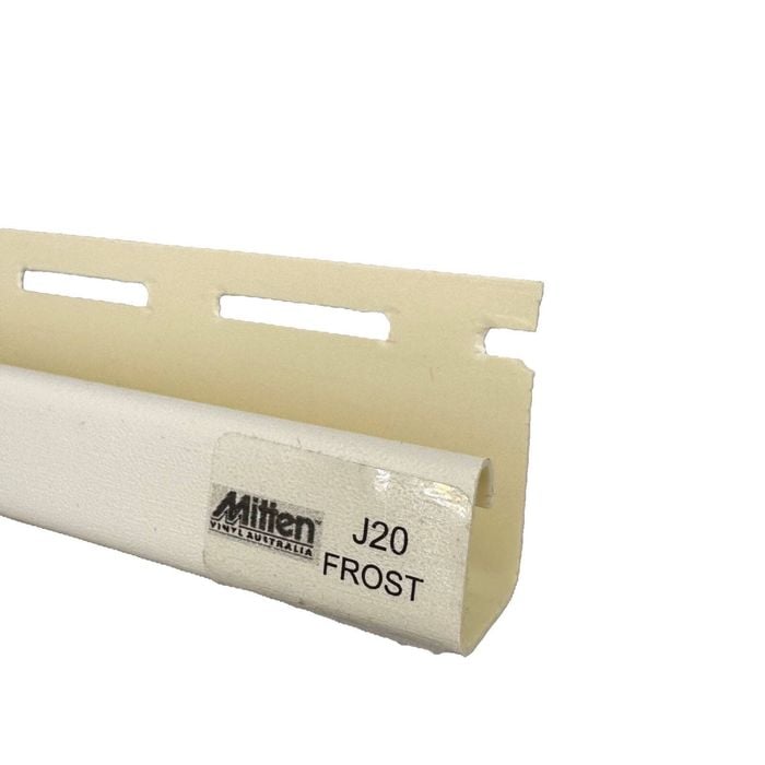 Mitten Vinyl Australia 3.66m Frost J20 Trim Vinyl Cladding - Frost ...