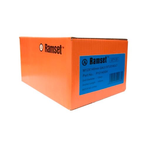 Ramset Stud Anchor M12x140mm Galvanised - Bunnings New Zealand