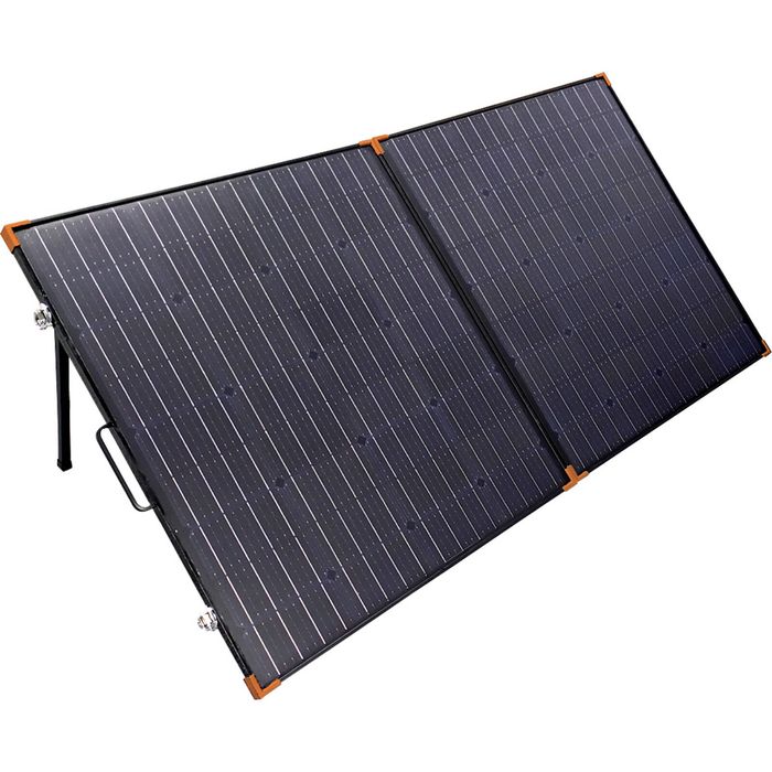 Wildtrak Folding Aluminium Solar Panel Portable Efficient Energy 160 ...