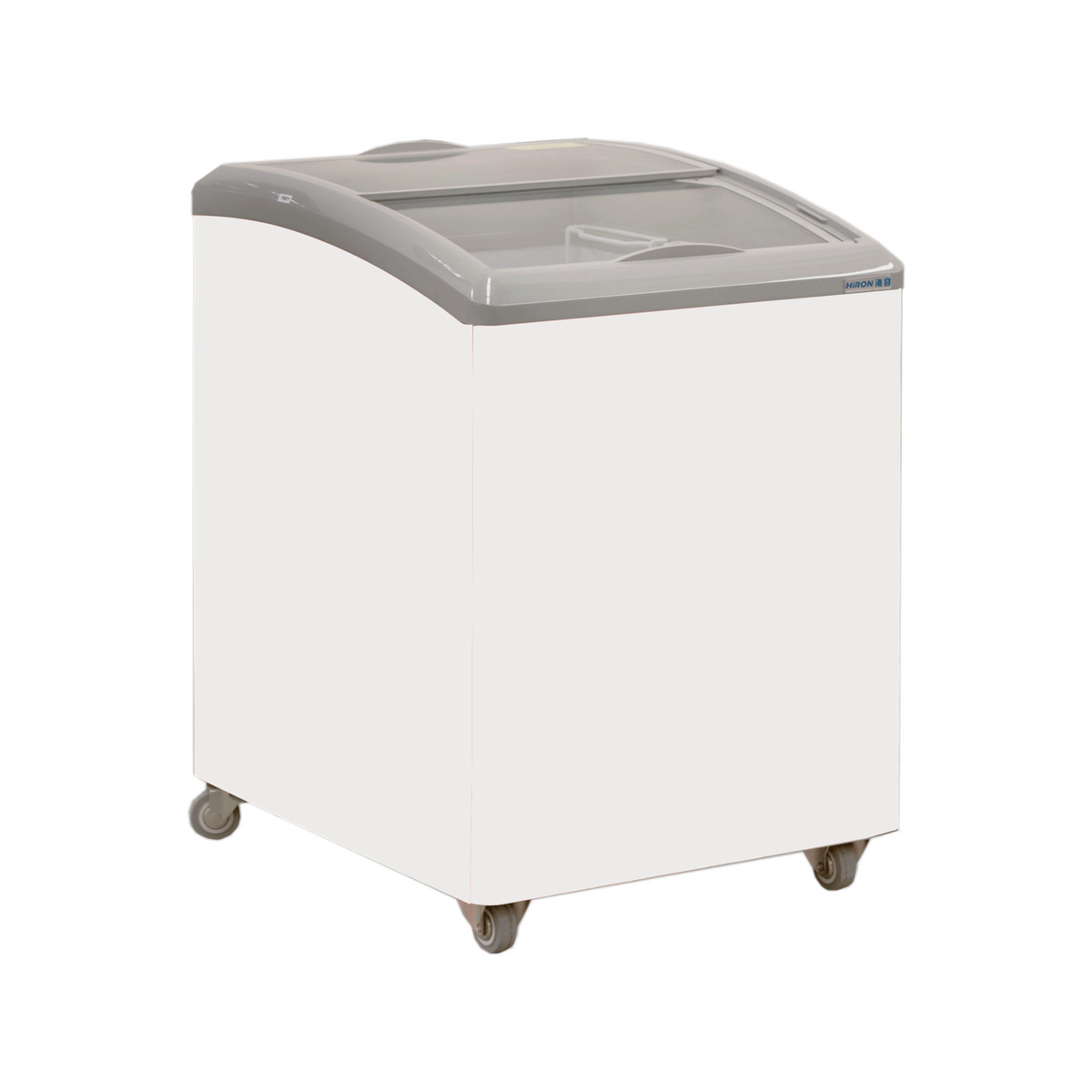 Exquisite Curved Glass Display Chest Freezers with 2 Baskets - Bunnings ...