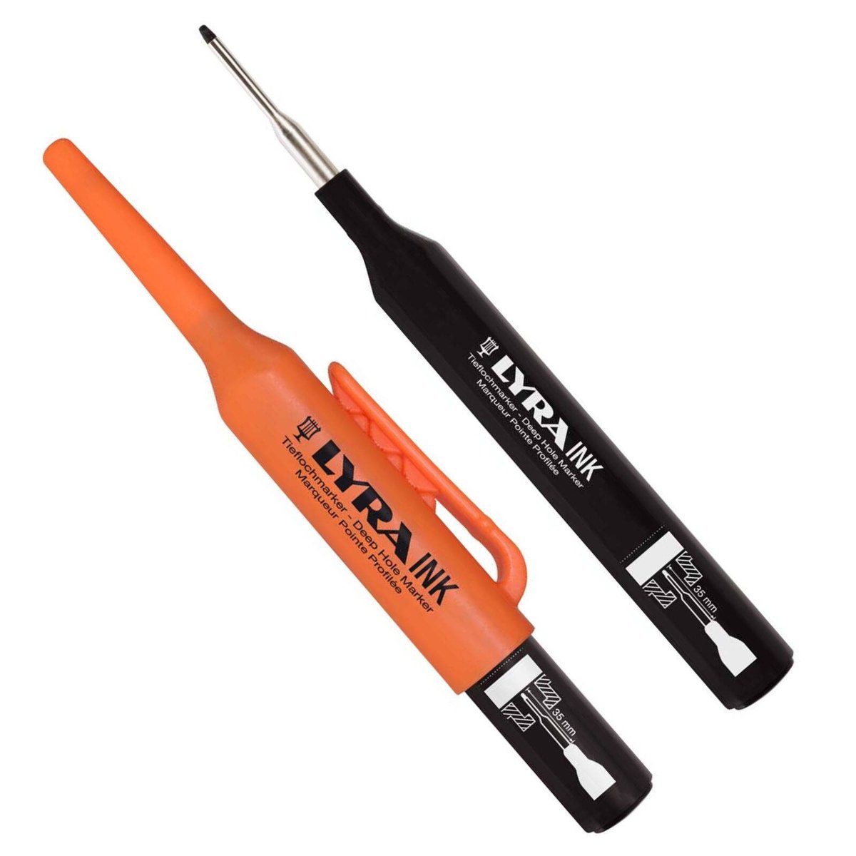 Lyra Ink Profi Black Permanent Construction Marker - Bunnings New Zealand