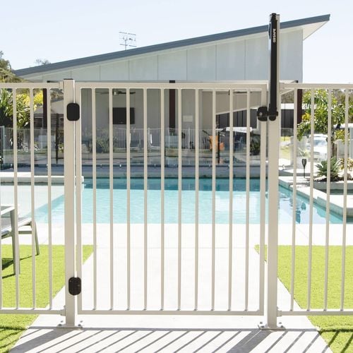 ProtectorAl Black G8Safe Mega Value Pool Key Lockable Gate Latch Kit ...