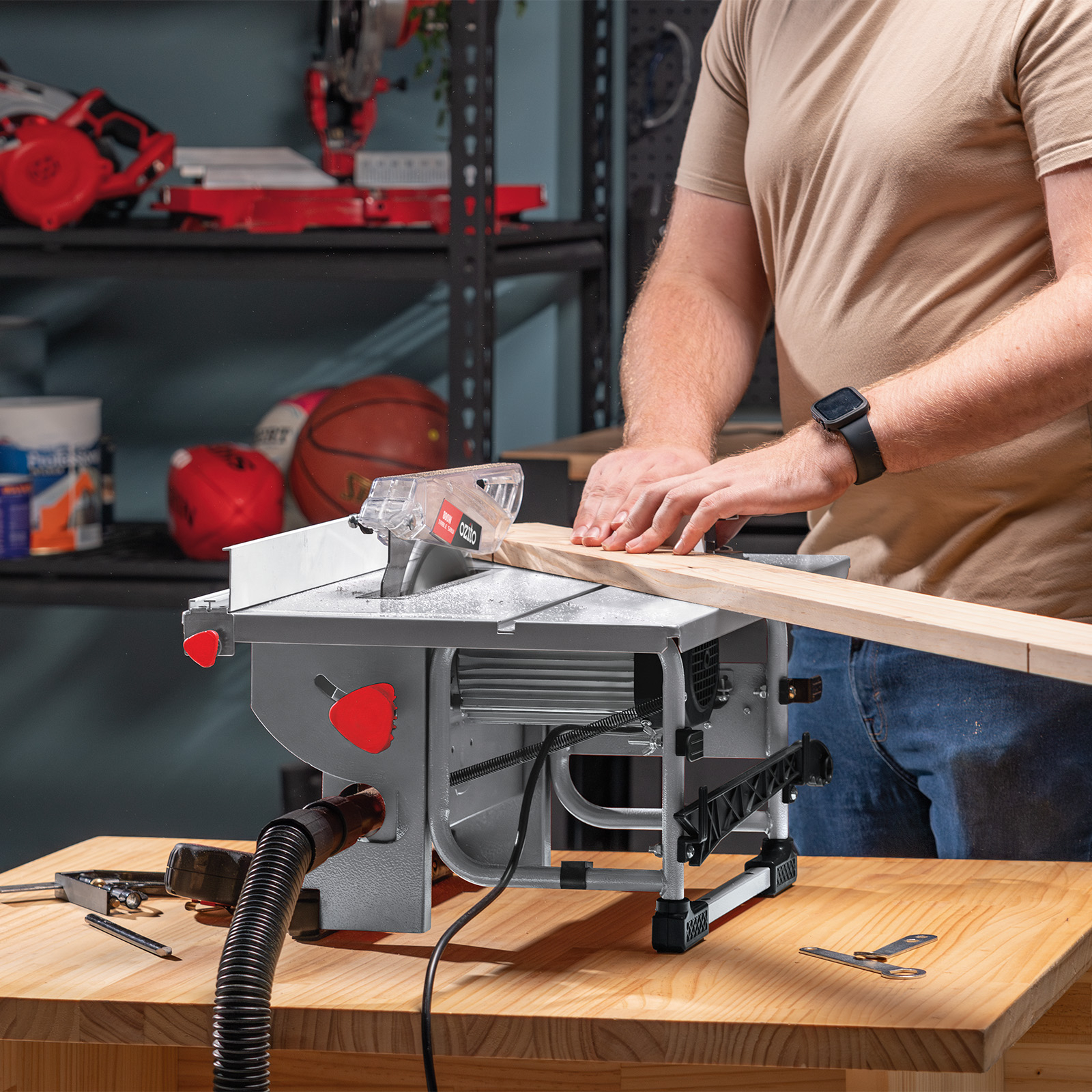 Ozito 200mm 800W Corded Table Saw TSB 0810 Bunnings Australia