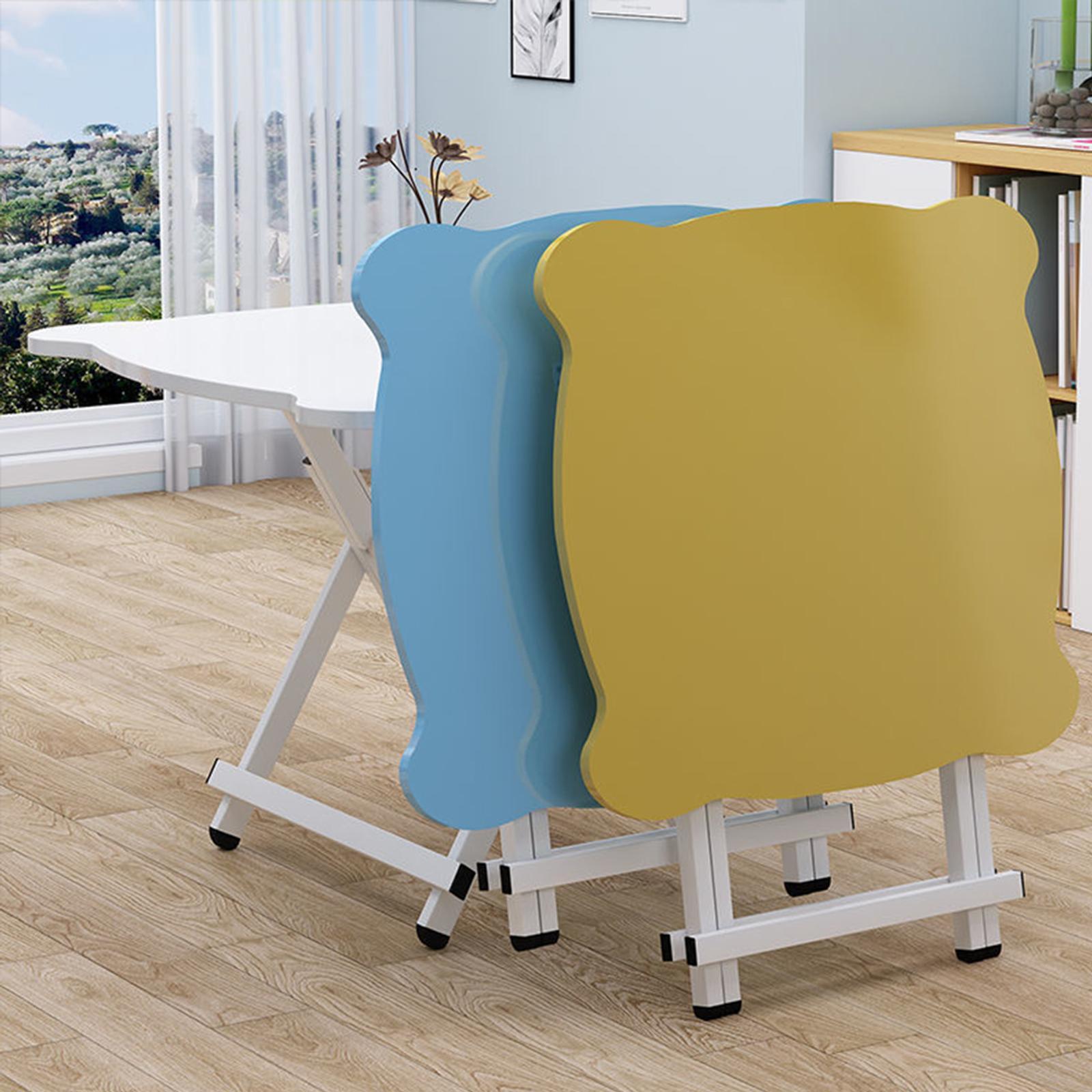 SOGA Light Wood Minimalist Cat Ear Folding Table Bunnings Australia