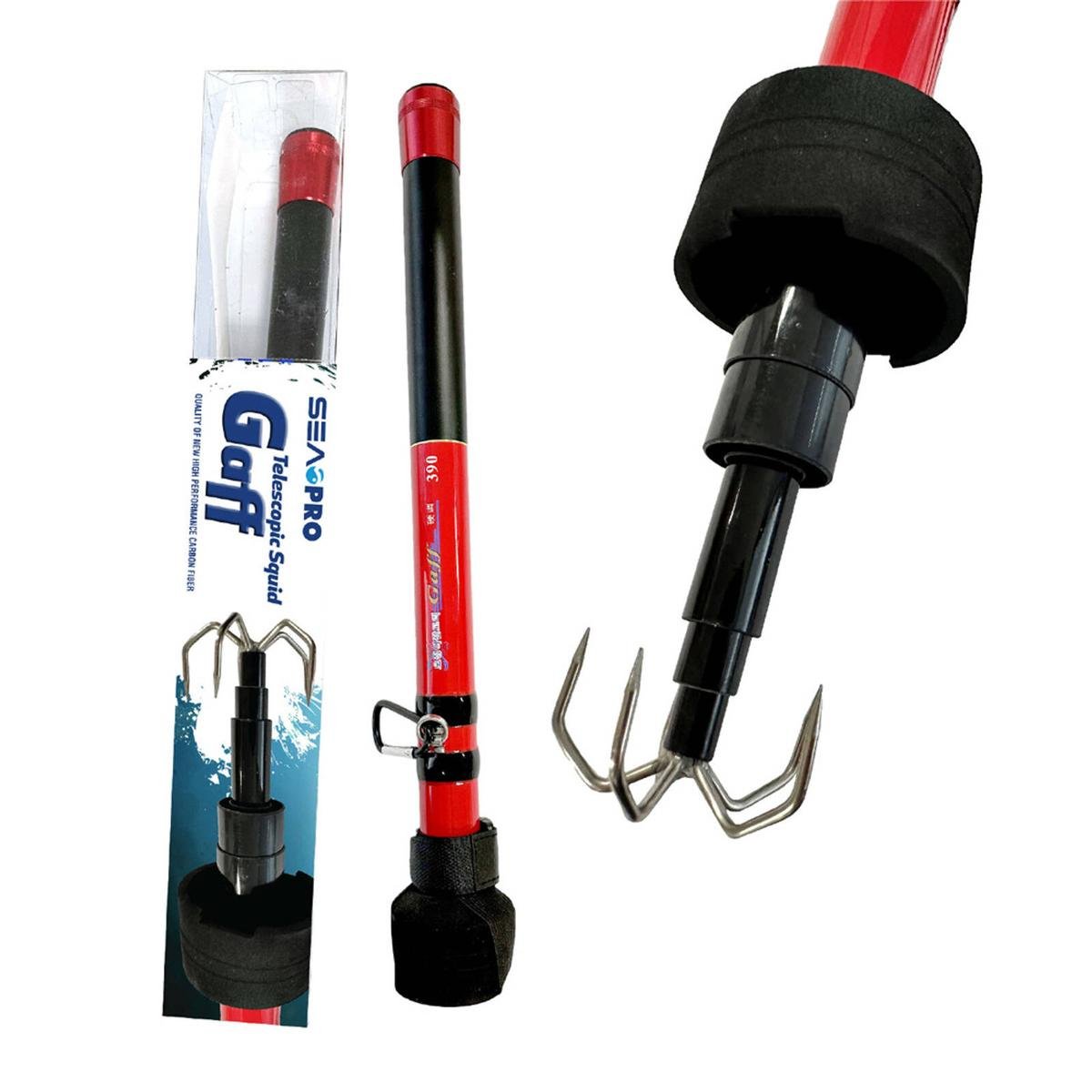 Sea Pro Portable/Retractable Telescopic Squid Gaff Fishing/Catching ...