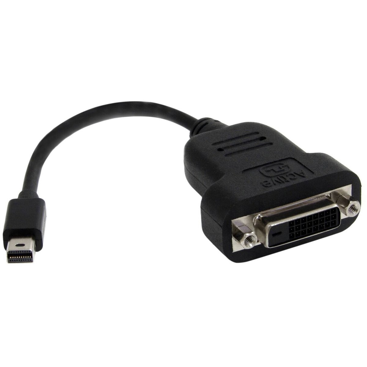 StarTech.com Mini DisplayPort to DVI Adapter, Active Mini DisplayPort ...