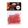 Ramset 6 x 25mm Red Wall Plugs - 100 Bag - Bunnings Australia