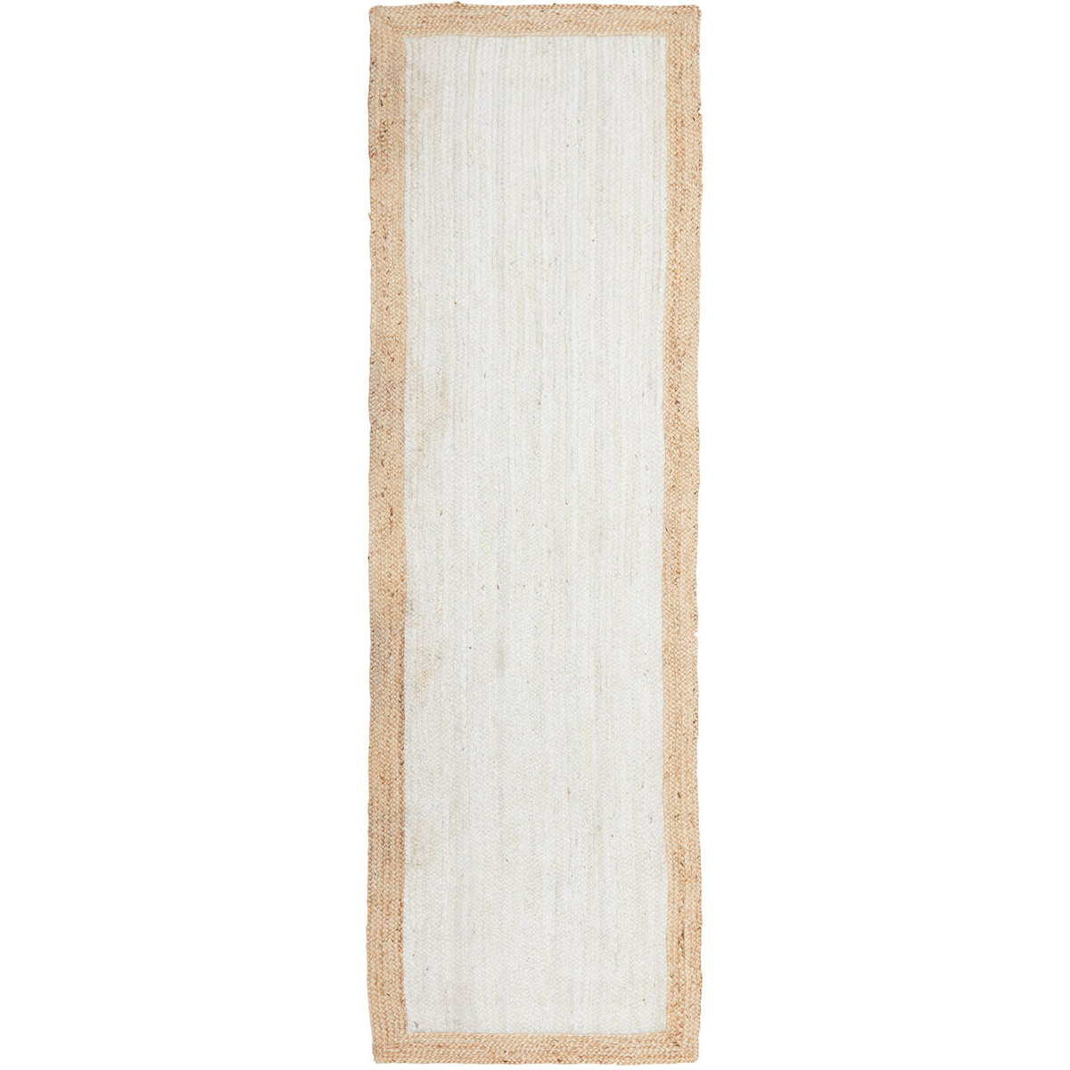 Coast 333 White Natural Runner 400X80Cm Rug - Bunnings Australia