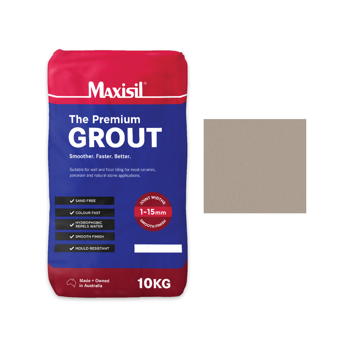 Maxisil 10kg Travertine Coloured Grout - Bunnings Australia