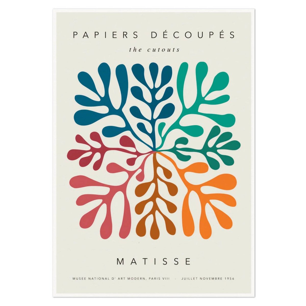 Galrie Henri Matisse's Papiers Découpés - Vibrant Mid-Century Modern ...
