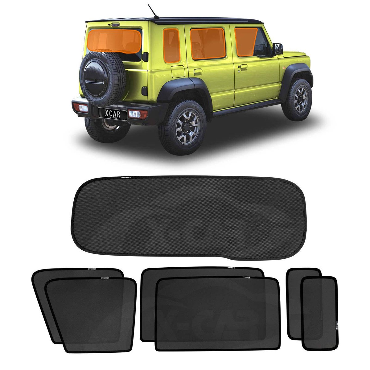 Window Sun Shades for Suzuki Jimny XL 5-Door 2023-2025 Car Custom Rear ...
