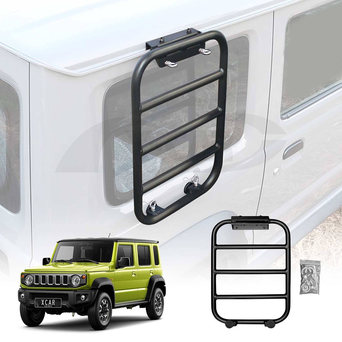Side Ladder For Suzuki Jimny XL 5-Door 2023-2025 Rear Window Climbing ...