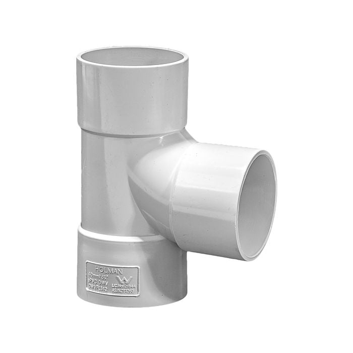 Holman 40mm 88° Female and Female PVC DWV Plain Junction - Bunnings New ...