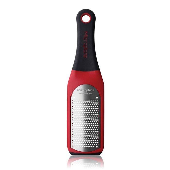 Microplane Artisan Fine Grater Stainless Steel Lime Zester - Red ...