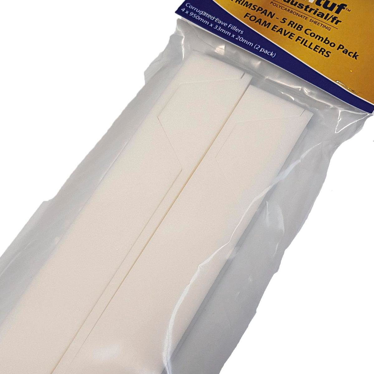 Suntuf Diffused Skylighting 5 Rib TrimSpan Eave Filler - Bunnings New ...