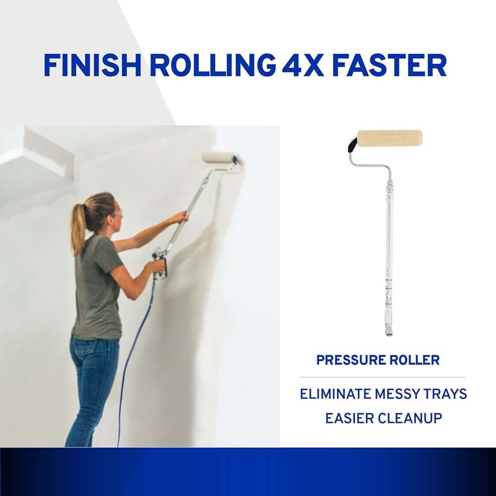 Commercial power paint roller store
