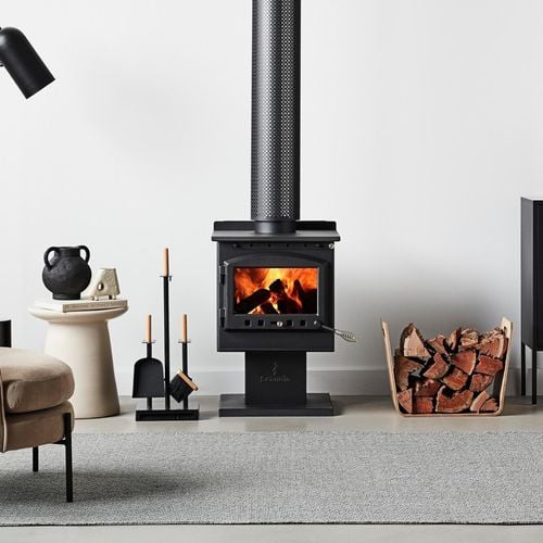 Scandia Warmbrite 140 Indoor Wood Heater - Bunnings Australia