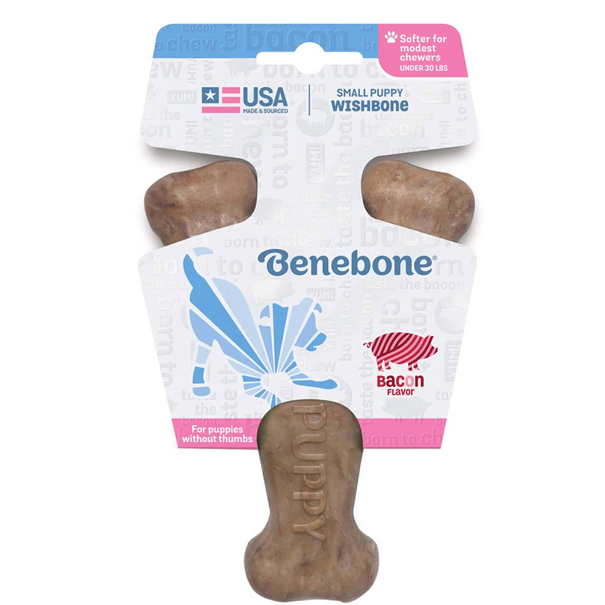 Benebone Fishbone Jack Salmon Chew Toy For Dogs XX Large 1 Piece ...