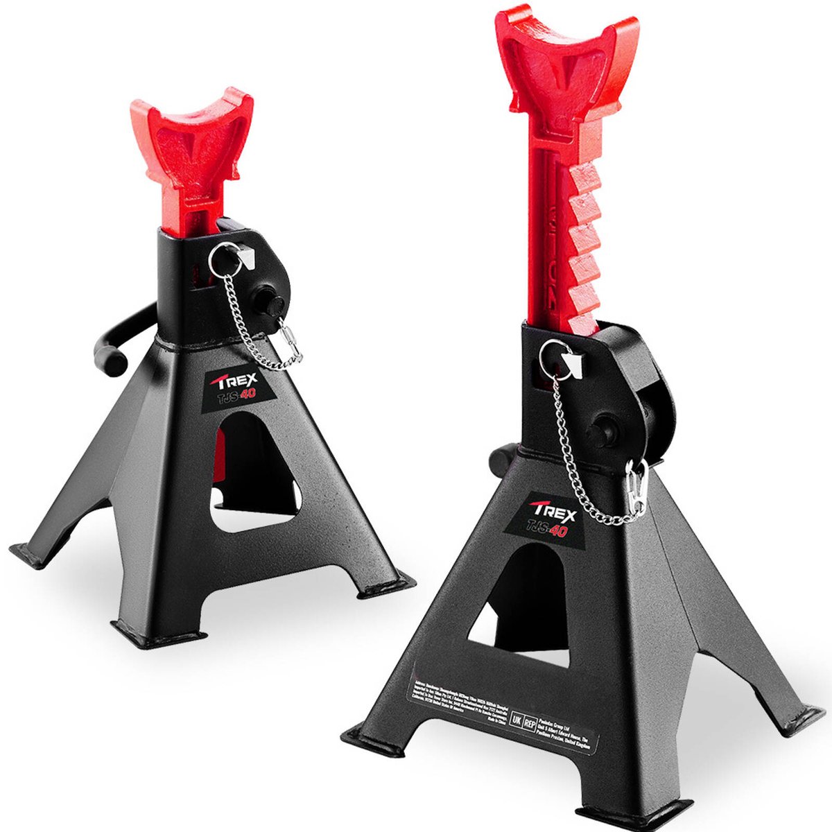 T-REX 4000KG Automotive Car Jack Axle Stands, 2 Pieces - Bunnings Australia