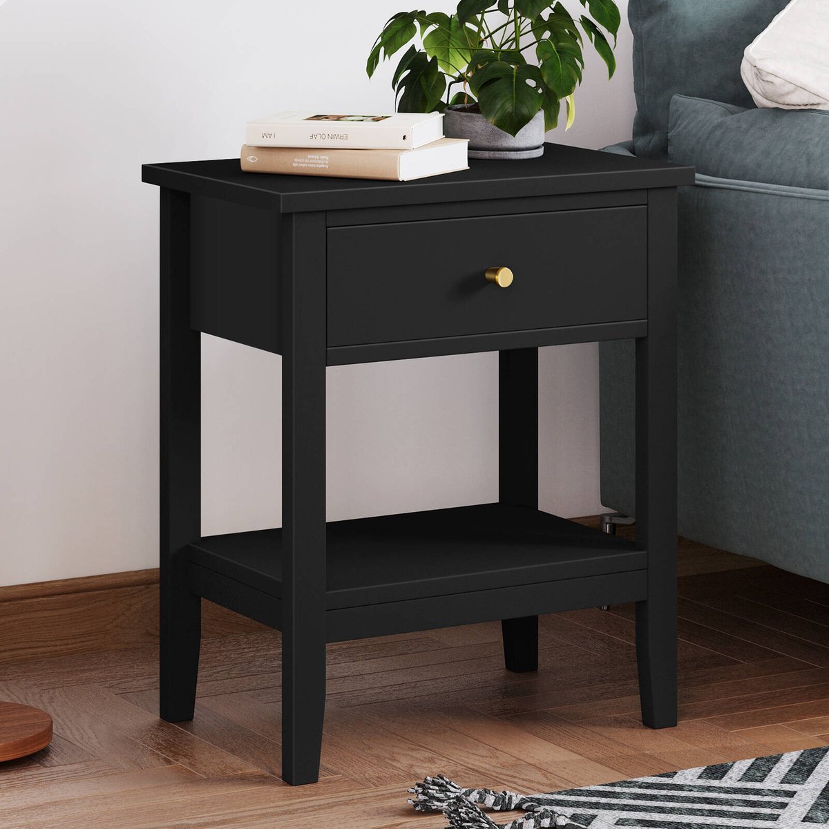 ALFORDSON Bedside Table - Bunnings Australia