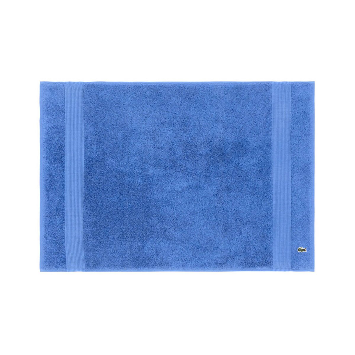 Lacoste LLECROCO Cotton Bath Mat Aerien 50x70cm - Blue - Bunnings Australia