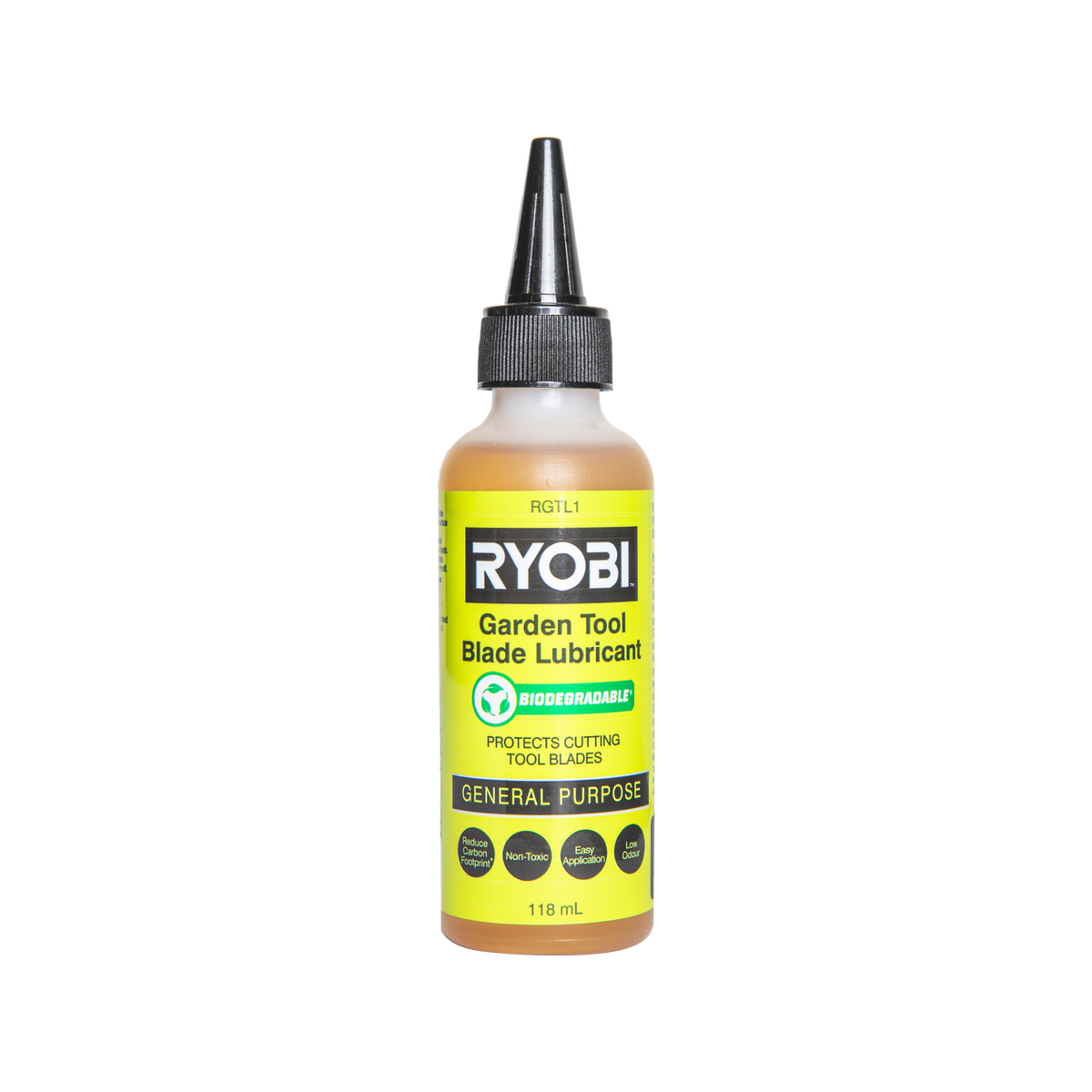 Ryobi 118ml Biodegradable Garden Tool Blade Lubricant RGTL1 - Bunnings ...