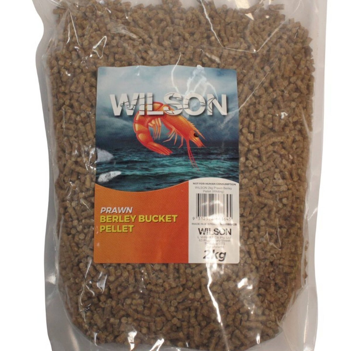 2kg Pack of Wilson Prawn Berley Pellets - Whiting Attractant - Bunnings ...