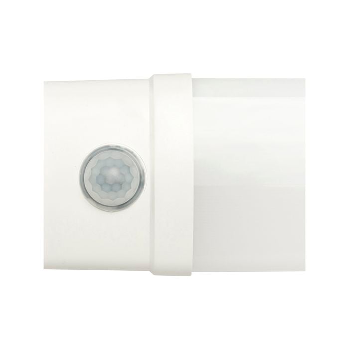 Brilliant 120cm White DIY Baseline Tri-Proof LED Batten Light With PIR ...