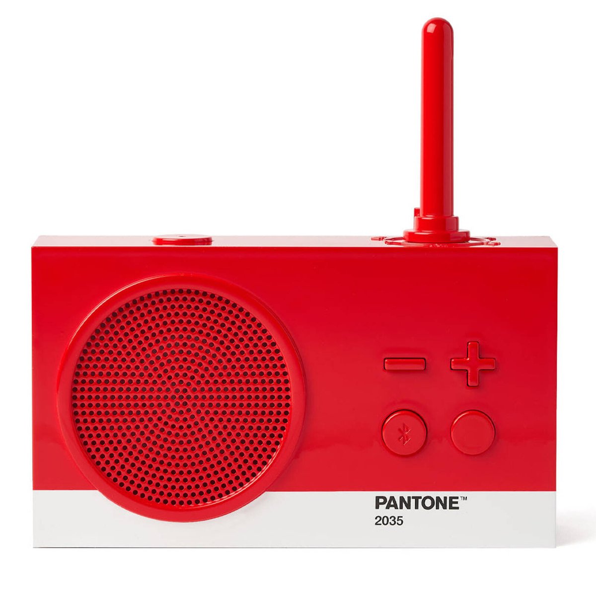Lexon Thykho 3 Fm Radio & Bluetooth Speaker PANTONE -2035 Red ...