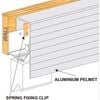 Cowdroy White Aluminium Pelmet Set - Bunnings Australia