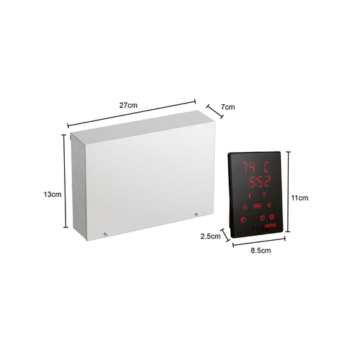 Harvia Xenio CX170 External Control Unit With Display Screen - Bunnings ...