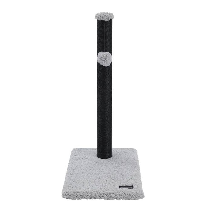 Paws & Claws Catsby 65cm Sherpa Cat Scratching Post w/ Toy - Assorted ...