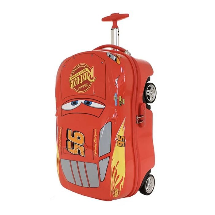 Lightning Mcqueen 19" Hard Case Wheeled Trolley Suitcase Luggage ...