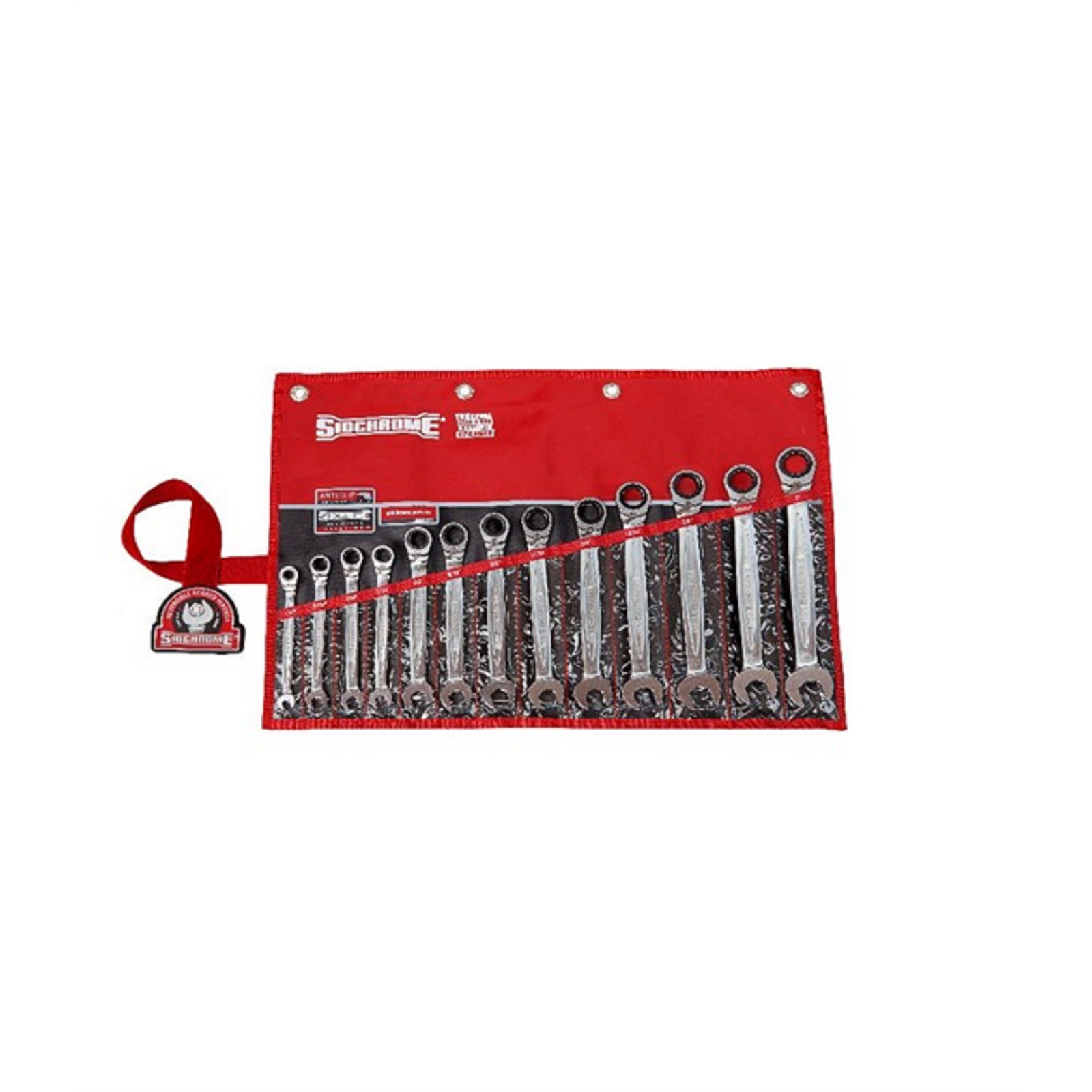 Sidchrome 13 Piece AF Pro Series Geared Spanners Set Bunnings Australia
