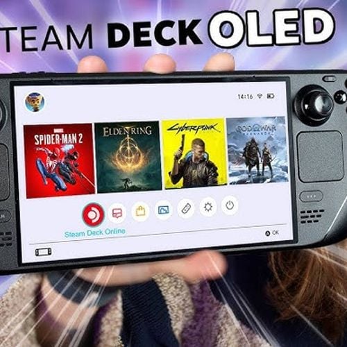 VALVE Steam Deck OLED 512GB SSD + 16GB RAM (International Version) - 7.4" inch, 90Hz, 1280 x ...